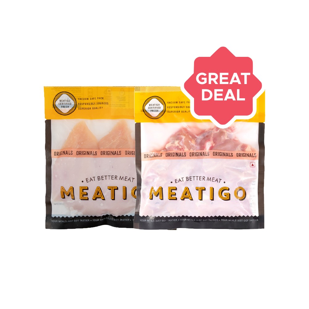 Meatigo Antibiotic-Free Boneless Chicken Breast (Frozen) + Antibiotic ...
