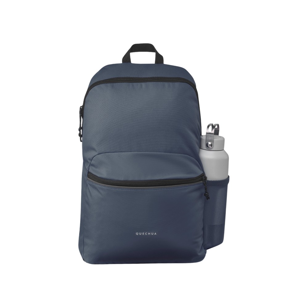 Decathlon Hiking Day Polyester Backpack (17 ltrs, 40 x 26 x 13 cm, Blue ...