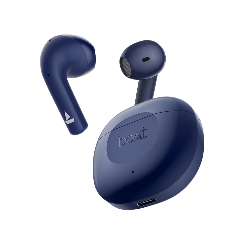 boAt Airdopes 125 TWS Earbuds (Interstellar Blue) Price - Buy Online at ...
