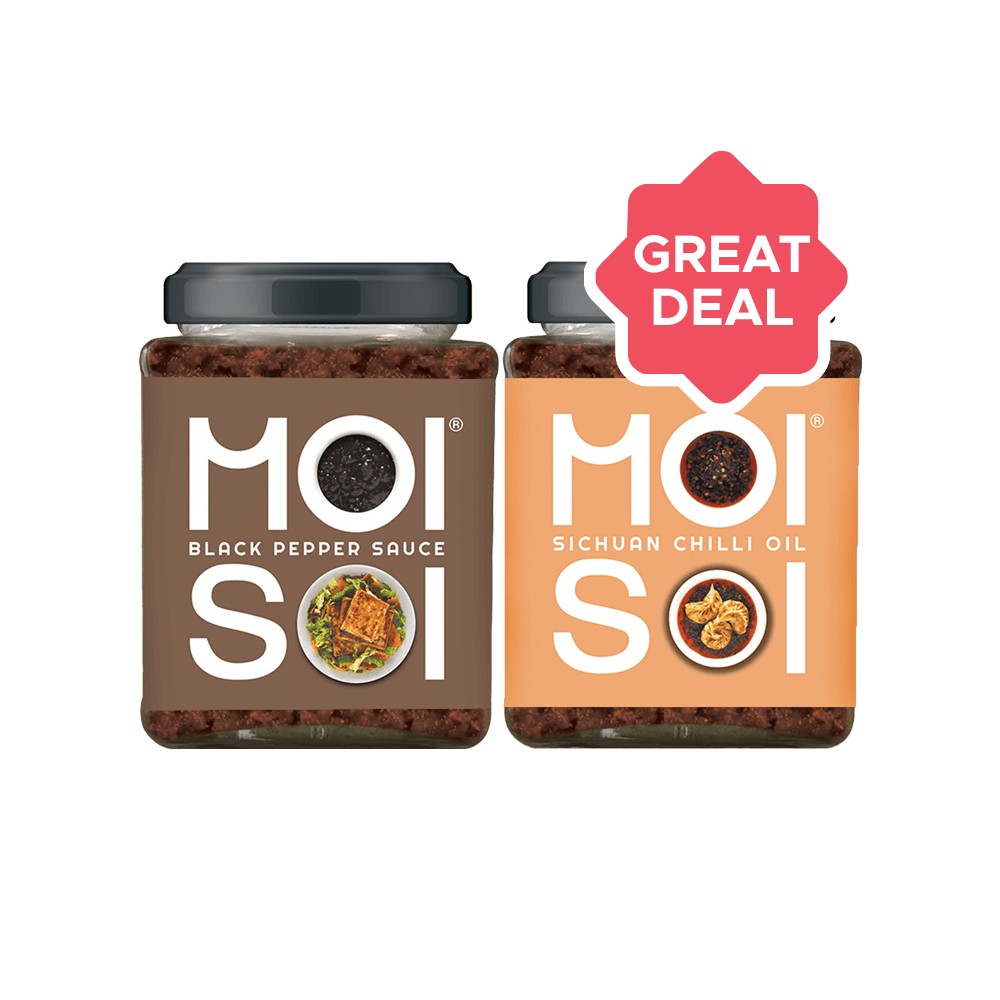Moi Soi Sichuan Chilli Oil - Dip - Spread - Cook + Black Pepper Sauce ...