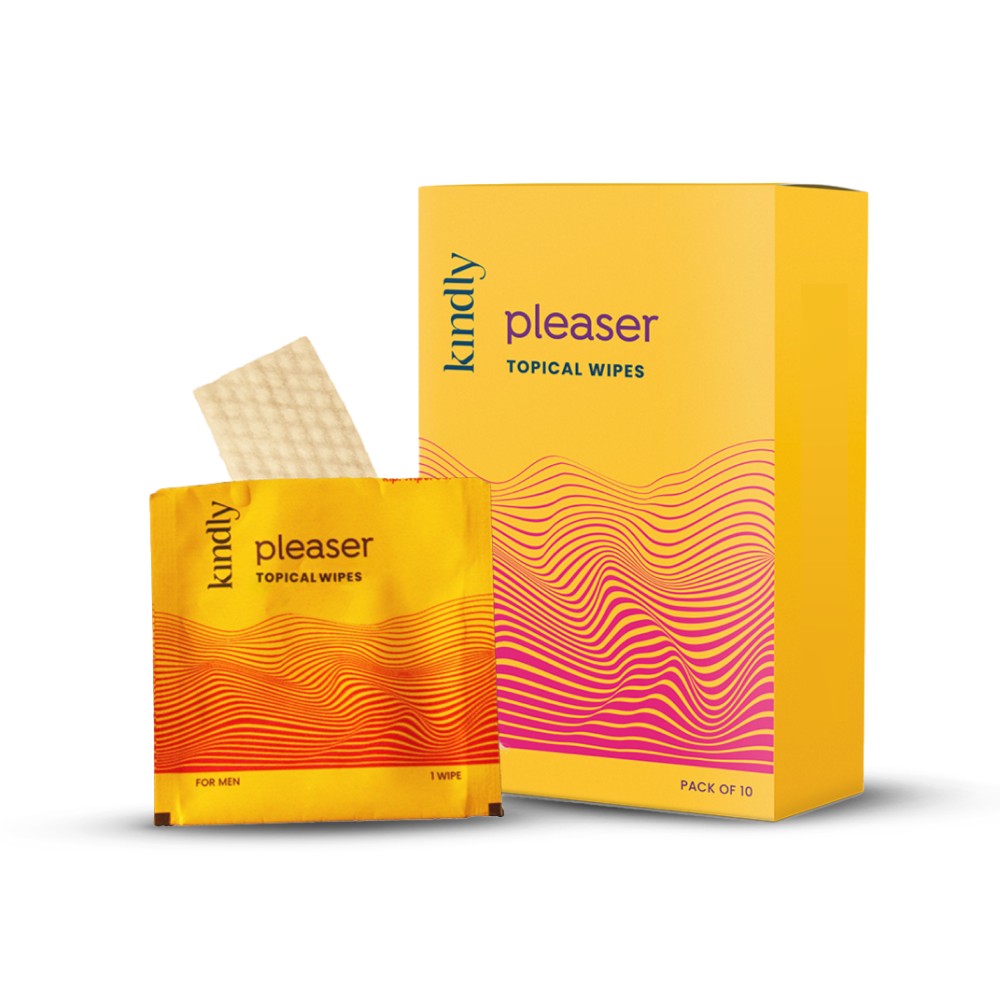 Kindly Health Pleaser Topical Delay Wipes for Men Price - Buy Online at ...