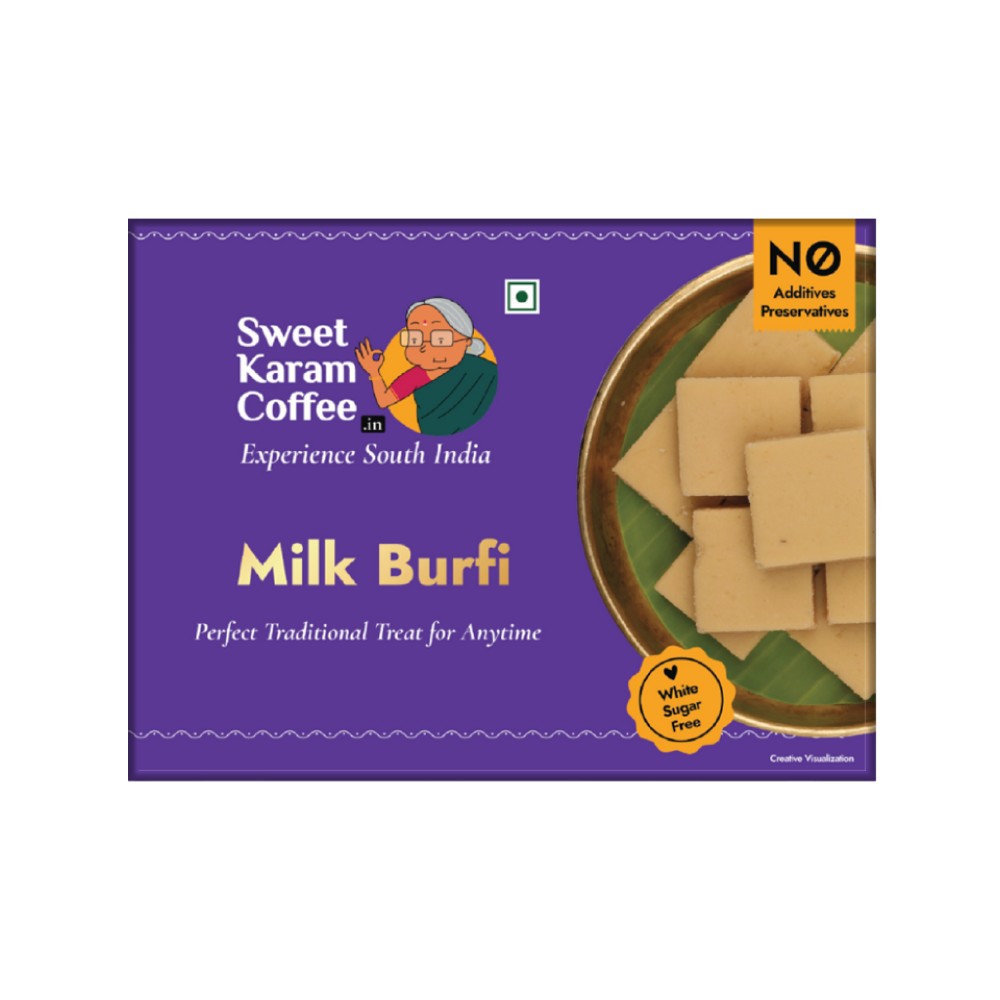 Milk Burfi by Sweet Karam Coffee Price - Buy Online at ₹186 in India