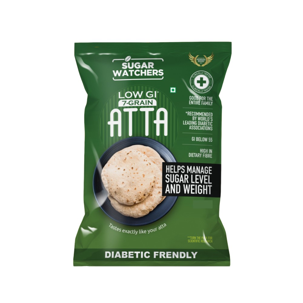 Sugar Watchers 7-Grain Low GI Atta Price - Buy Online at Best Price in ...