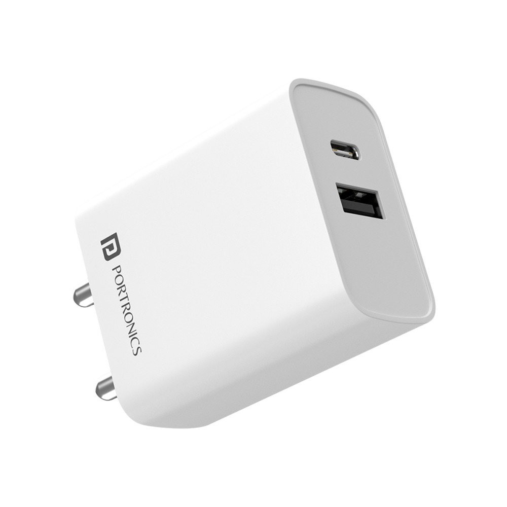 Portronics Adapto 70 Multiport Charging Adapter (White) Price - Buy ...