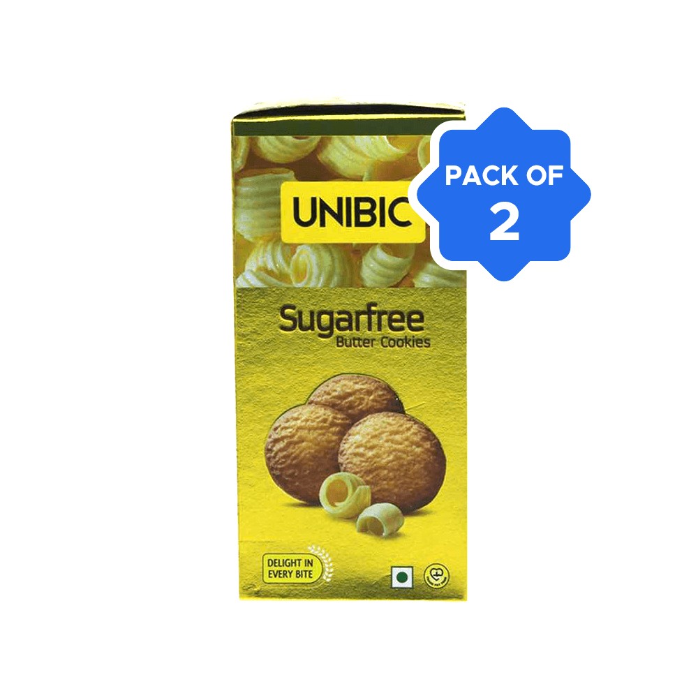 Unibic Butter Cookies (Sugar Free) - Pack of 2 Price - Buy Online at ...