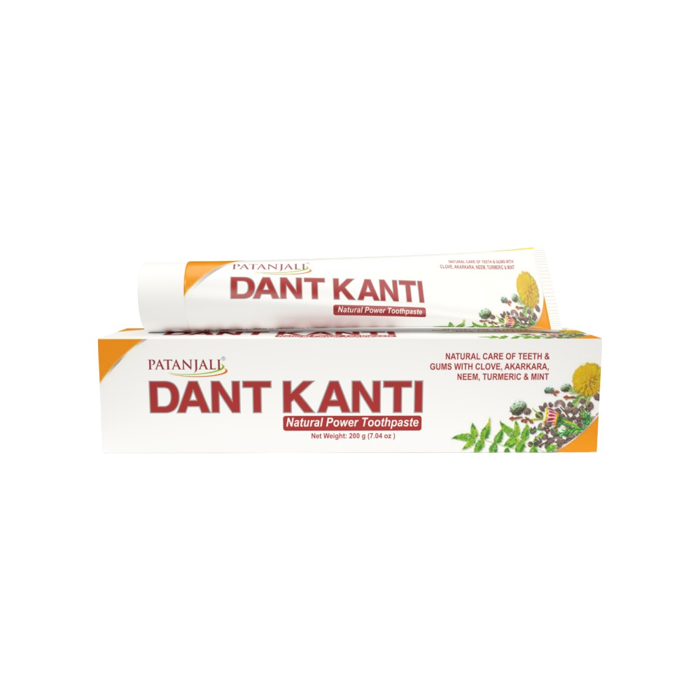 Patanjali Dant Kanti Herbal Toothpaste Price - Buy Online at ₹120 in India