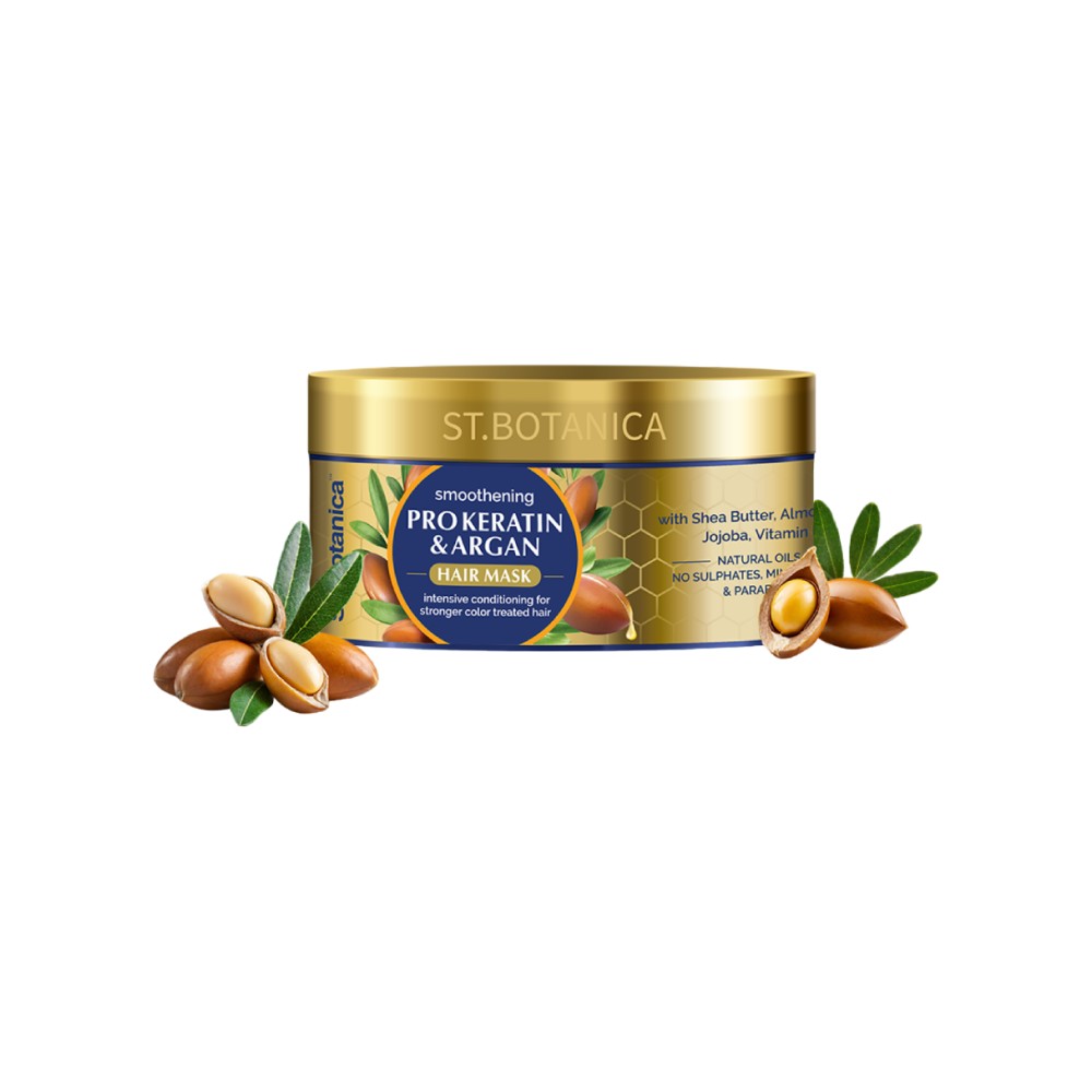 St.Botanica Pro Keratin & Argan Oil Hair Mask Price - Buy Online at ...