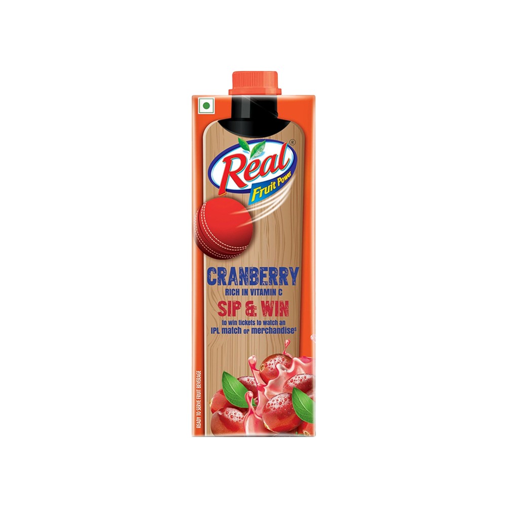 Real Fruit Power Cranberry Juice Price - Buy Online at ₹130 in India