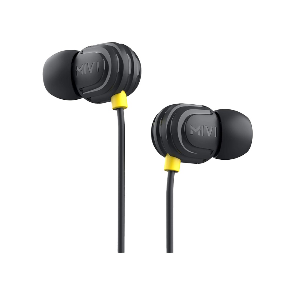 Mivi ‎Rock and Roll E5 Wired Earphones with Mic (Black) Price - Buy ...