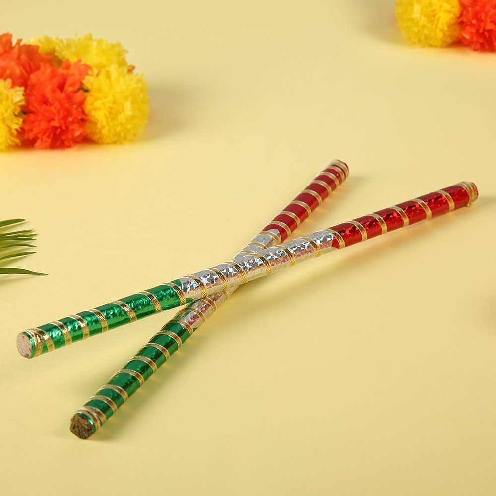 Dandiya (Red-Green) - Urban Fest Price - Buy Online at Best Price in India