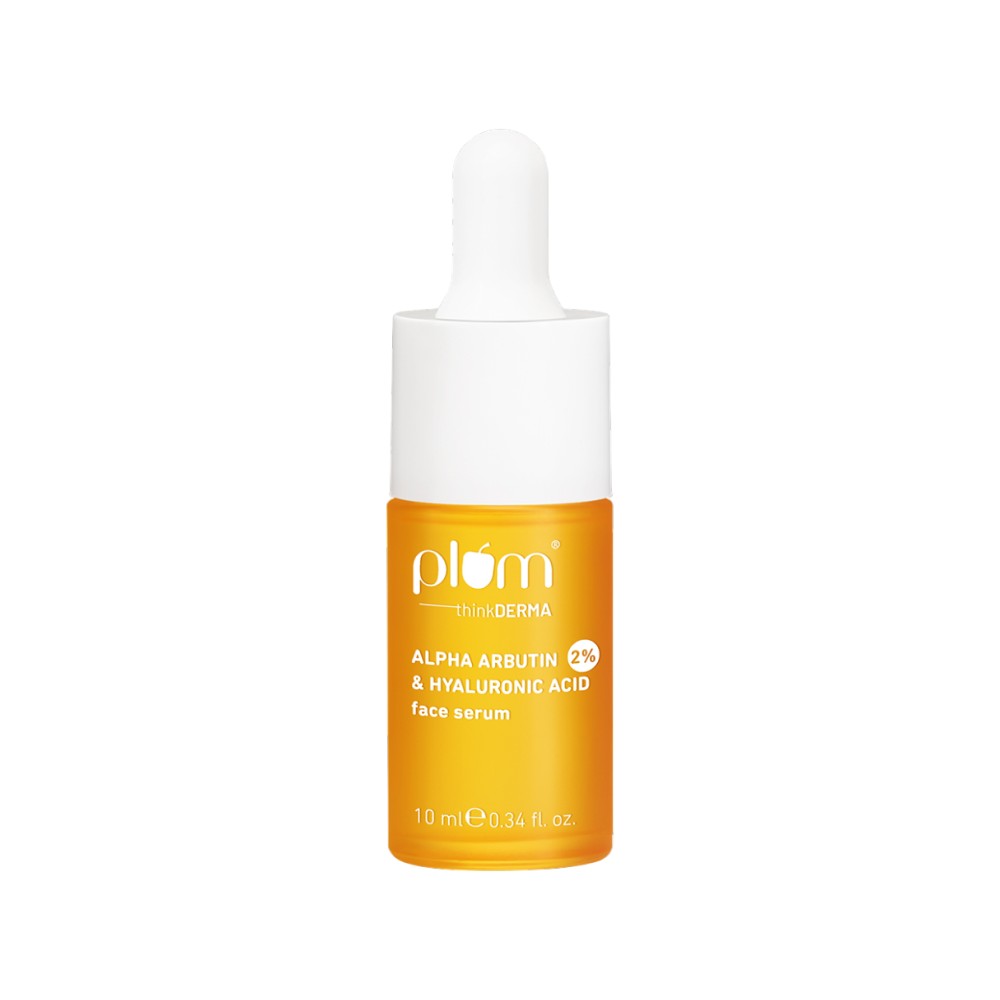 Plum 2% Alpha Arbutin & Hyaluronic Acid Tan Fighting Face Serum Price ...