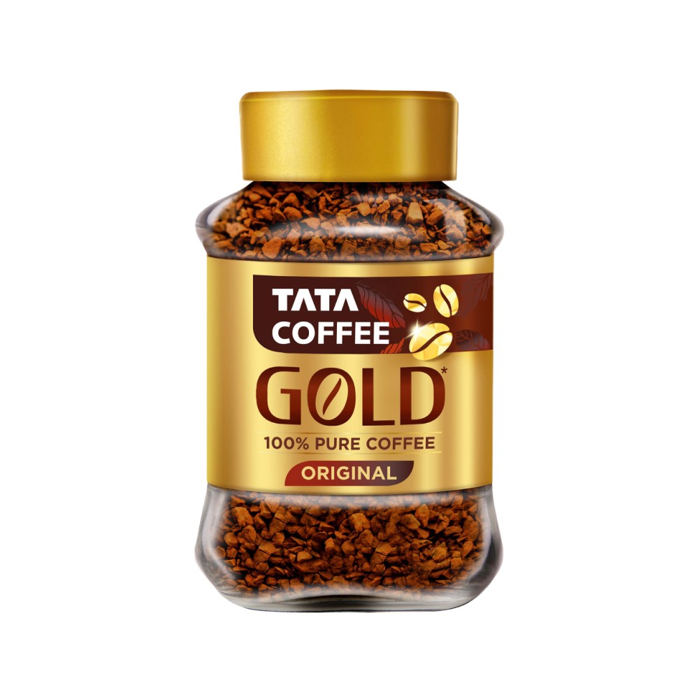 Tata Coffee Gold 100% Pure Instant Coffee (Original, 100% Pure) Price ...