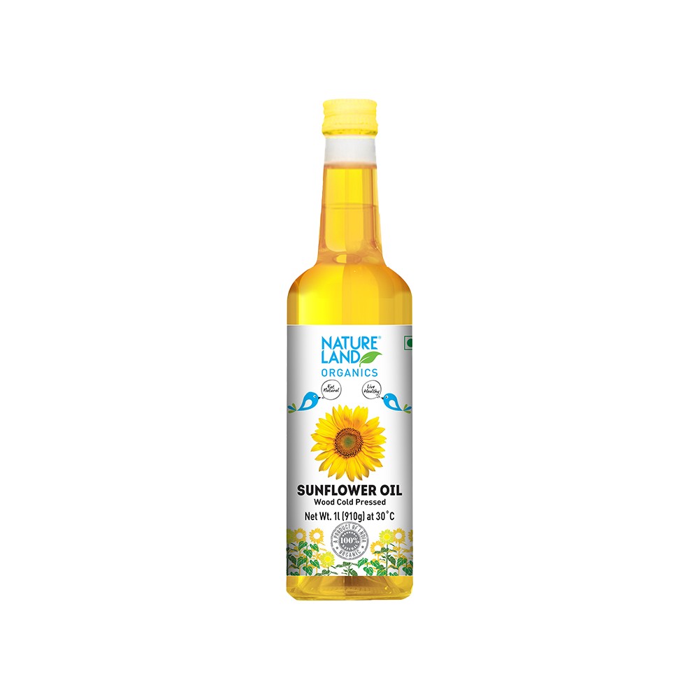 Natureland Organic Sunflower Oil Price - Buy Online at ₹329 in India
