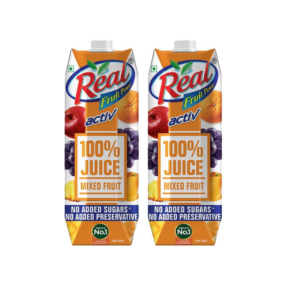 Real Activ Mixed Fruit Juice - Pack of 2 Price - Buy Online at ₹281 in ...