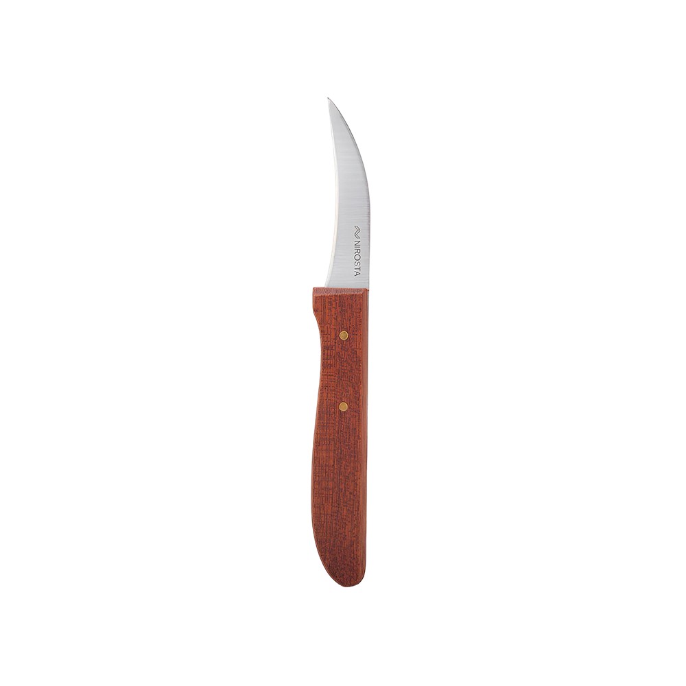 Nirosta Peeling Stainless Steel Knife With Rosewood Handle (Brown ...