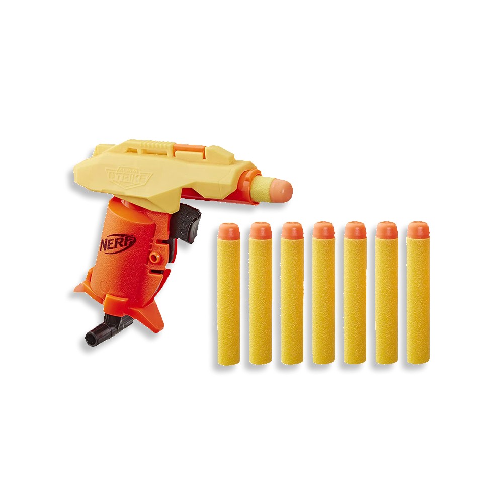 Nerf Alpha Strike Stinger SD-1 Blaster Toy Gun (Orange & Yellow) Price ...