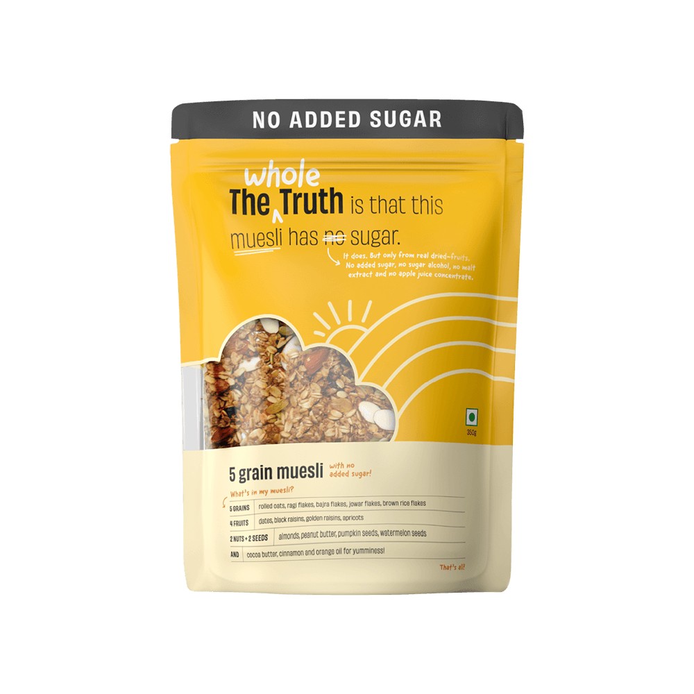 The Whole Truth 5 Grain Muesli Price - Buy Online at Best Price in India