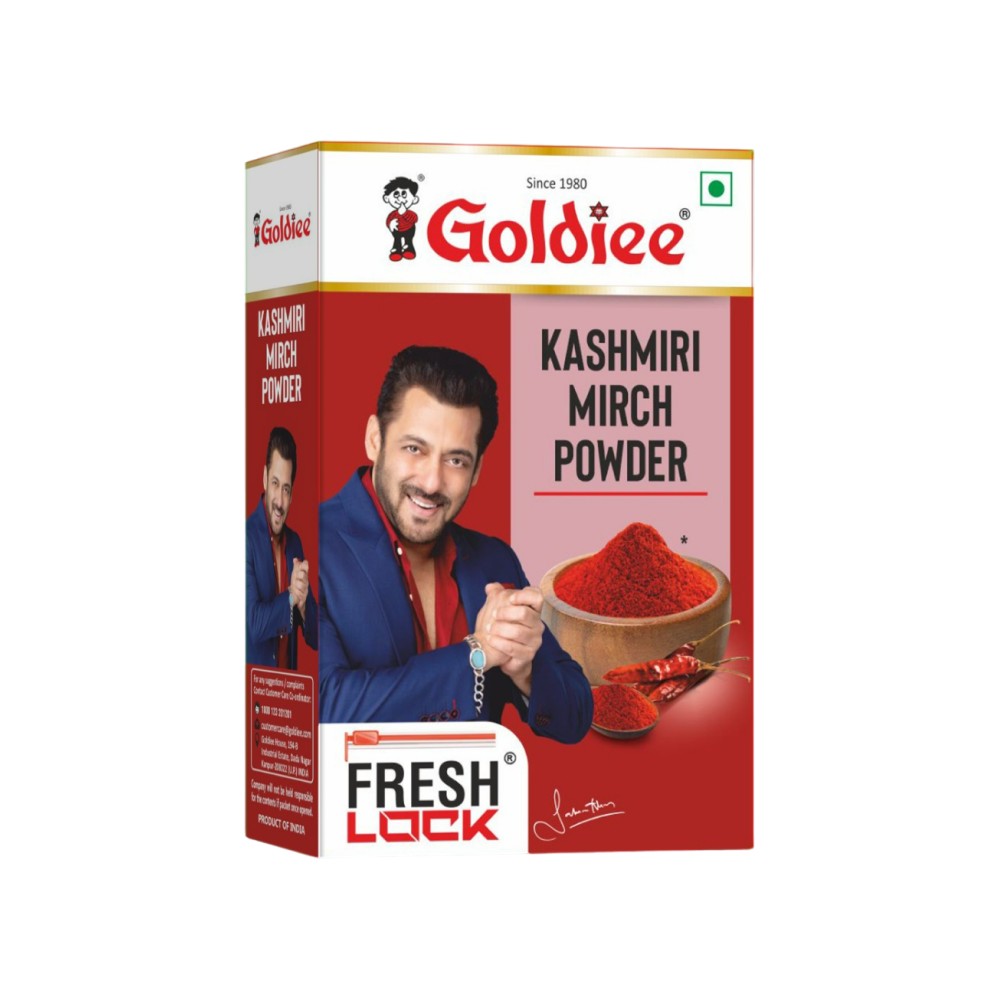 Goldiee Mircha Kashmiri Chilli Powder Price - Buy Online at Best Price ...