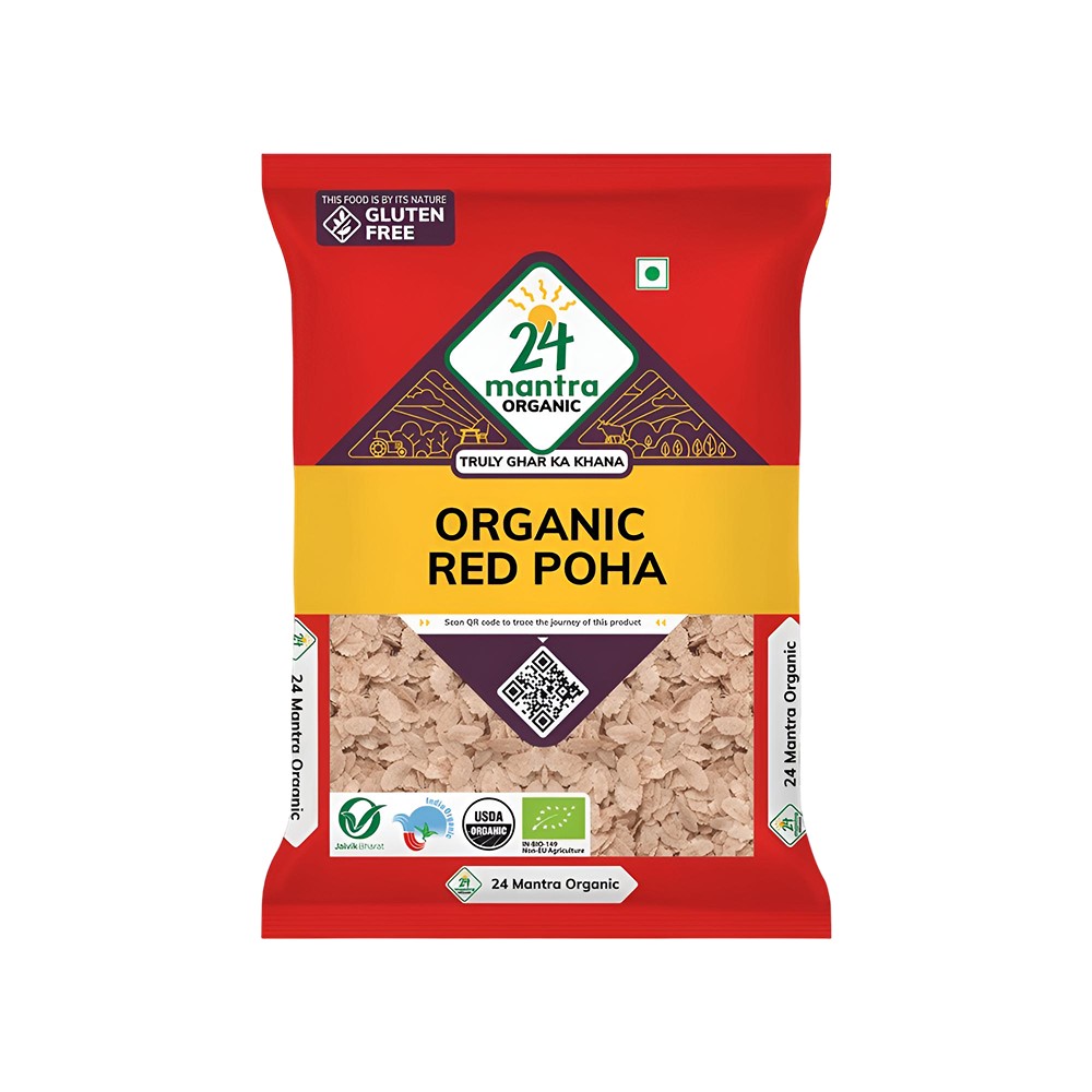 24 Mantra Organic Red Poha Price - Buy Online at ₹104 in India