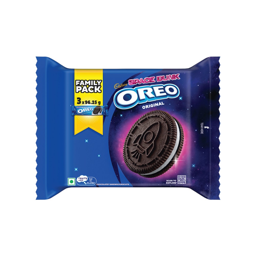 Cadbury Oreo Vanilla Sandwich Cream Biscuits Family Pack Price - Buy ...