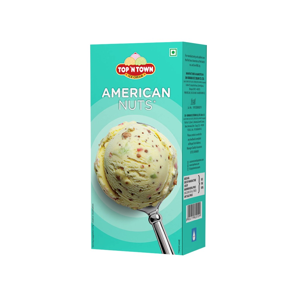 Top N Town American Nuts Ice Cream Tub Price - Buy Online at Best Price ...