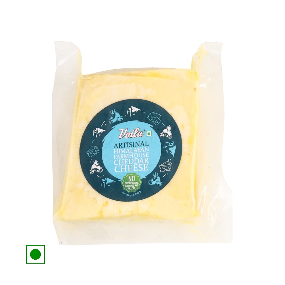 Voila Artisinal Himalayan Farmhouse Cheddar Cheese Block Price - Buy ...