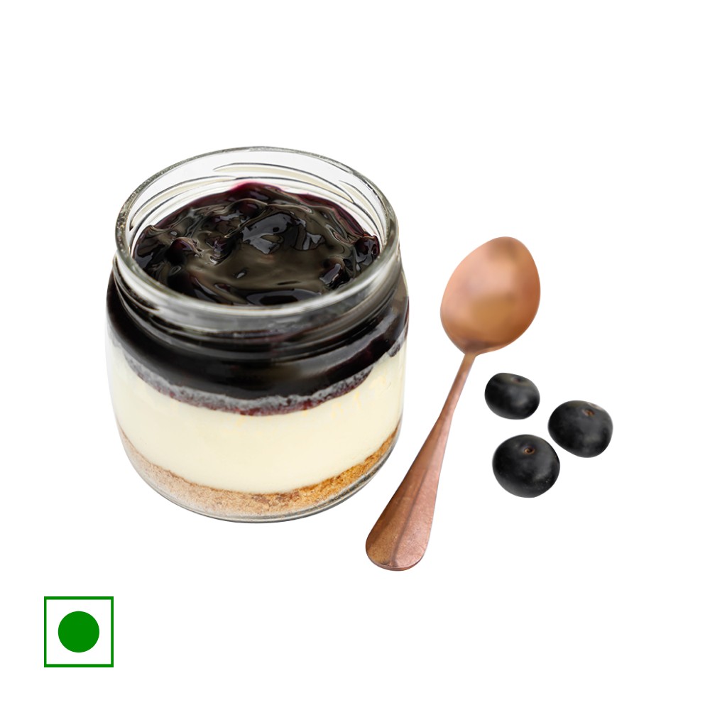 Creme Castle Blueberry Cheesecake (Eggless) - Jar Cake Price - Buy ...