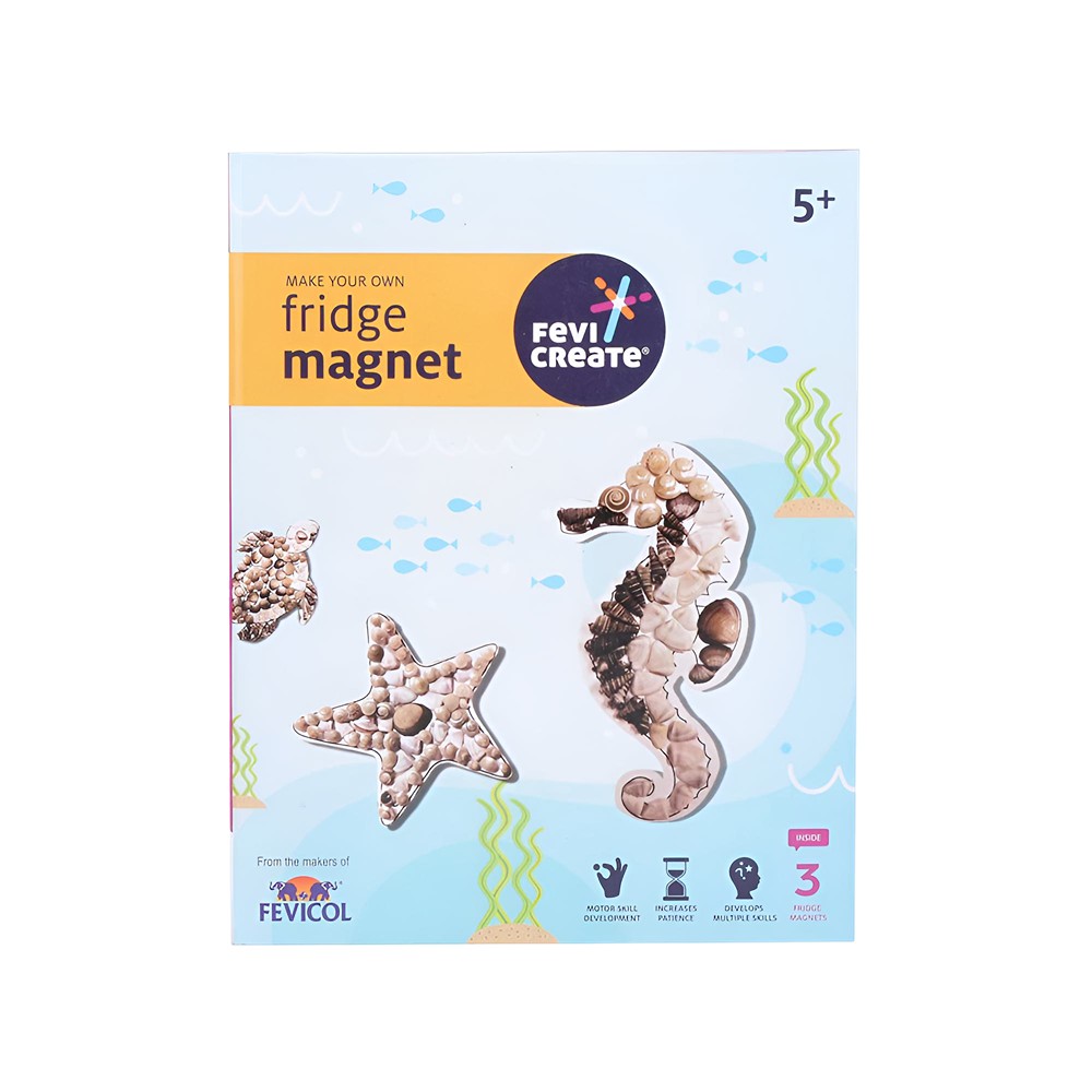 Pidilite Fevicreate DIY Fridge Magnet Art & Craft Kit (5+ years ...