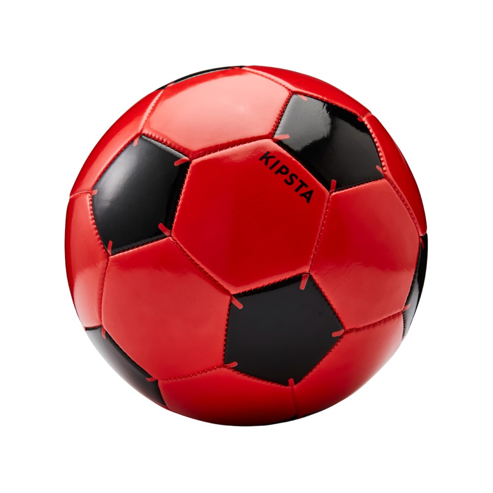 Kipsta By Decathlon Training PVC Football Size - 4 (Red & Black) Price ...