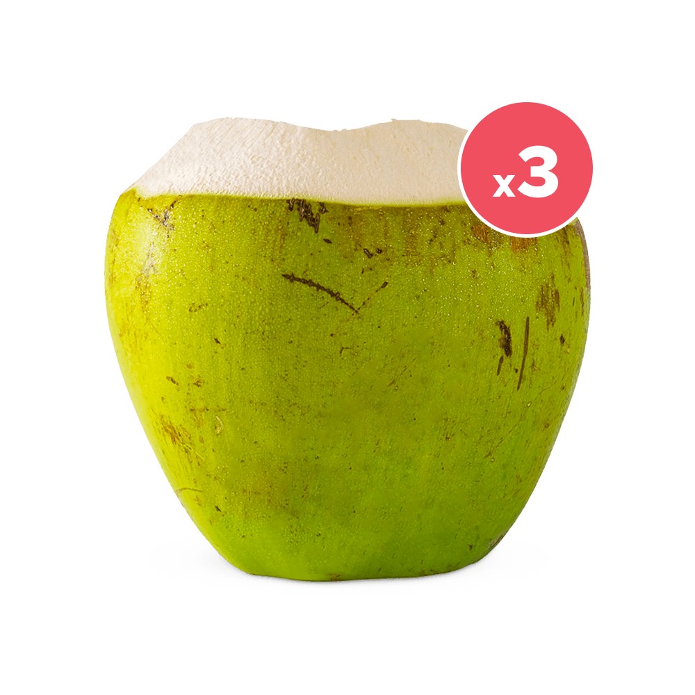 Tender Coconut Pack of 3 Price - Buy Online at ₹217 in India