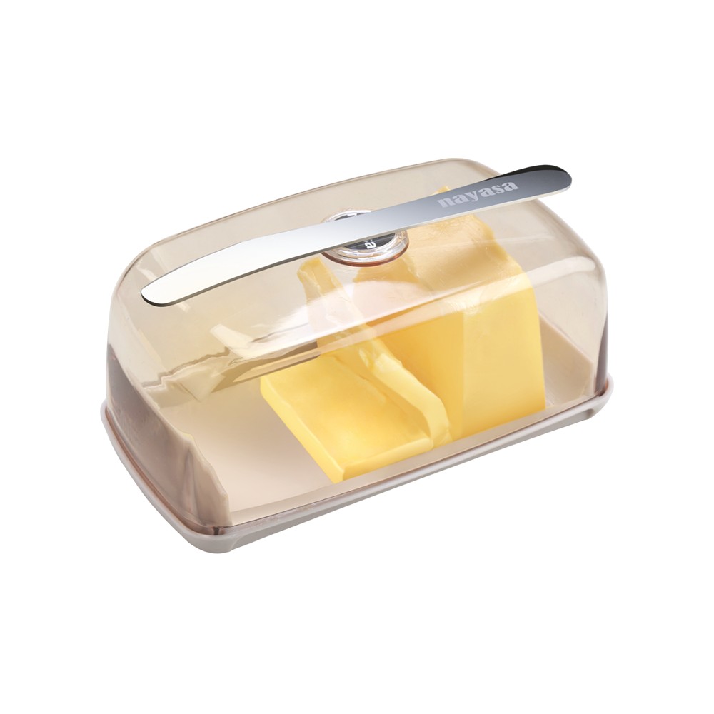 Nayasa Smart Plastic Butter Dish (300 ml, Brown) Price - Buy Online at ...