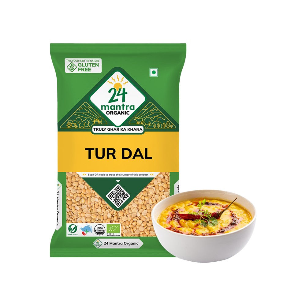 24 Mantra Organic Tur / Arhar Dal Price - Buy Online at ₹337 in India