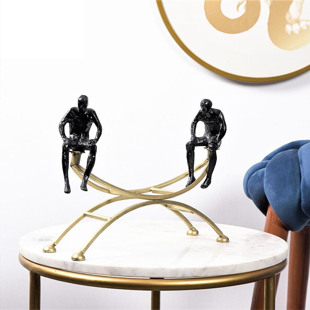 Modern Art Balance it out Showpiece (Black) - The Artment Price - Buy ...