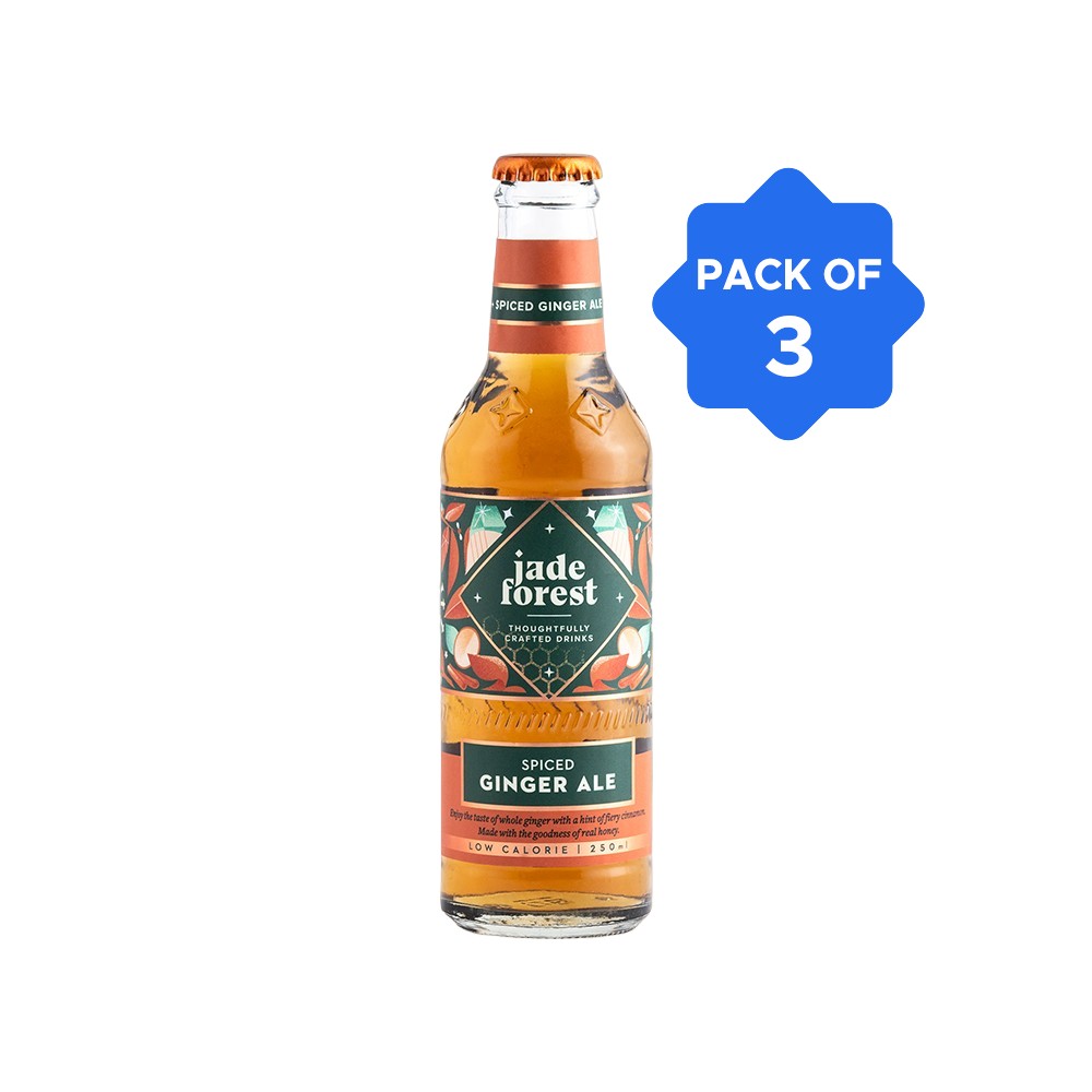 Jade Forest Spiced Ginger Ale - Pack of 3 Price - Buy Online at Best ...