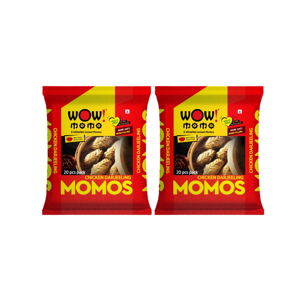 Wow! Momo Darjeeling Chicken Momos - 20 pieces (Frozen) - Pack of 2 ...