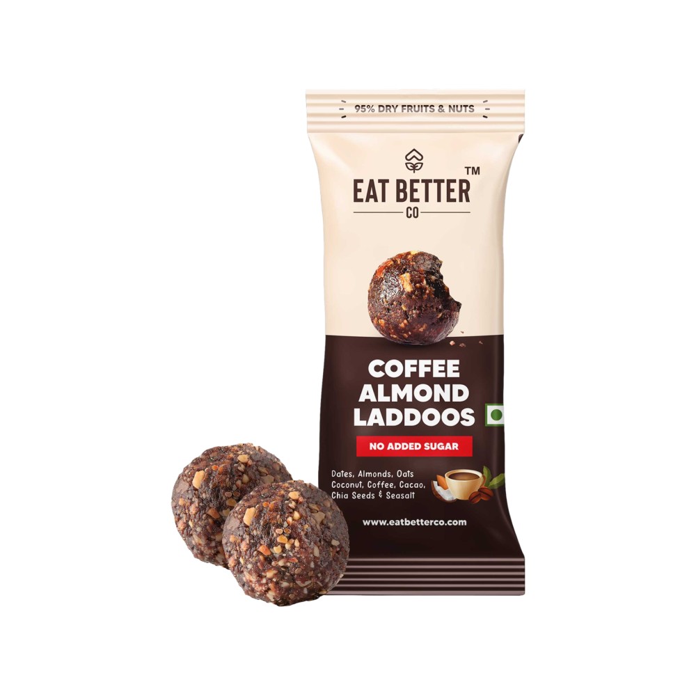 Coffee Almond Sugar-Free Laddu by Eat Better Co Price - Buy Online at ...