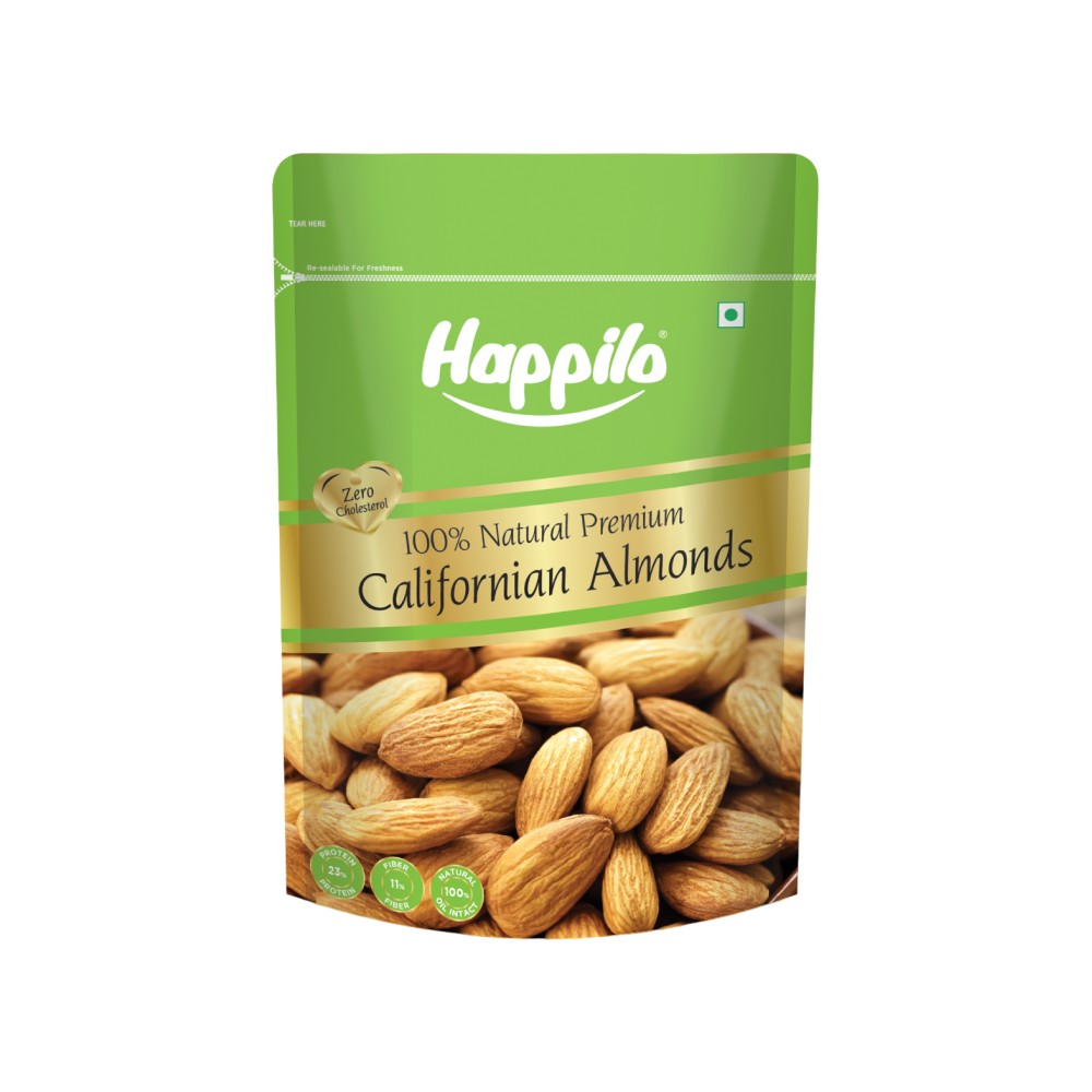 Happilo 100% Natural Premium Californian Almonds Price - Buy Online at ...