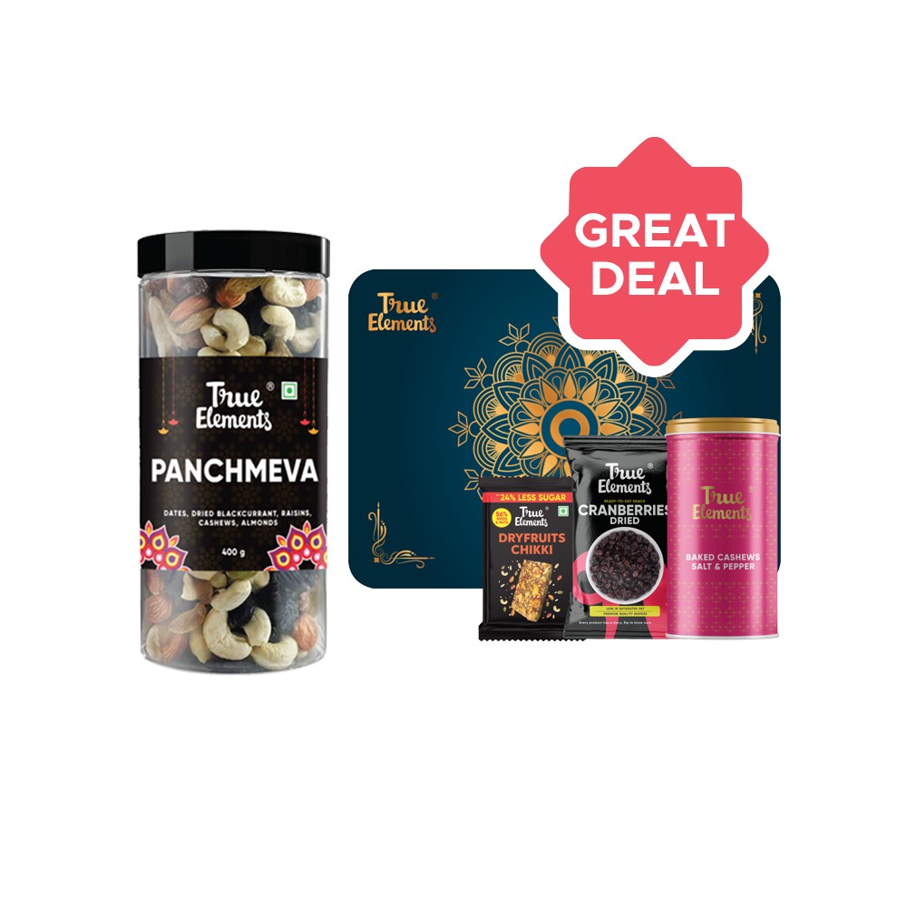 True Elements Gourmet Dry Fruits Gift Pack (Festive Edition ...