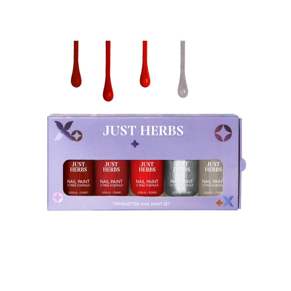 Just Herbs Trendsetter Nail Paint Kit Price - Buy Online at ₹568 in India