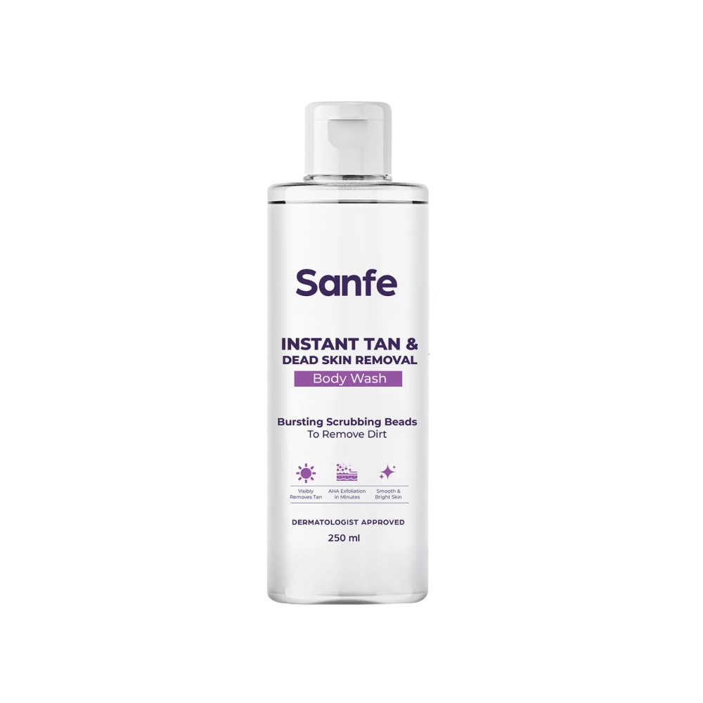 Sanfe Instant Tan & Dead Skin Removal Body Wash Price - Buy Online at ...