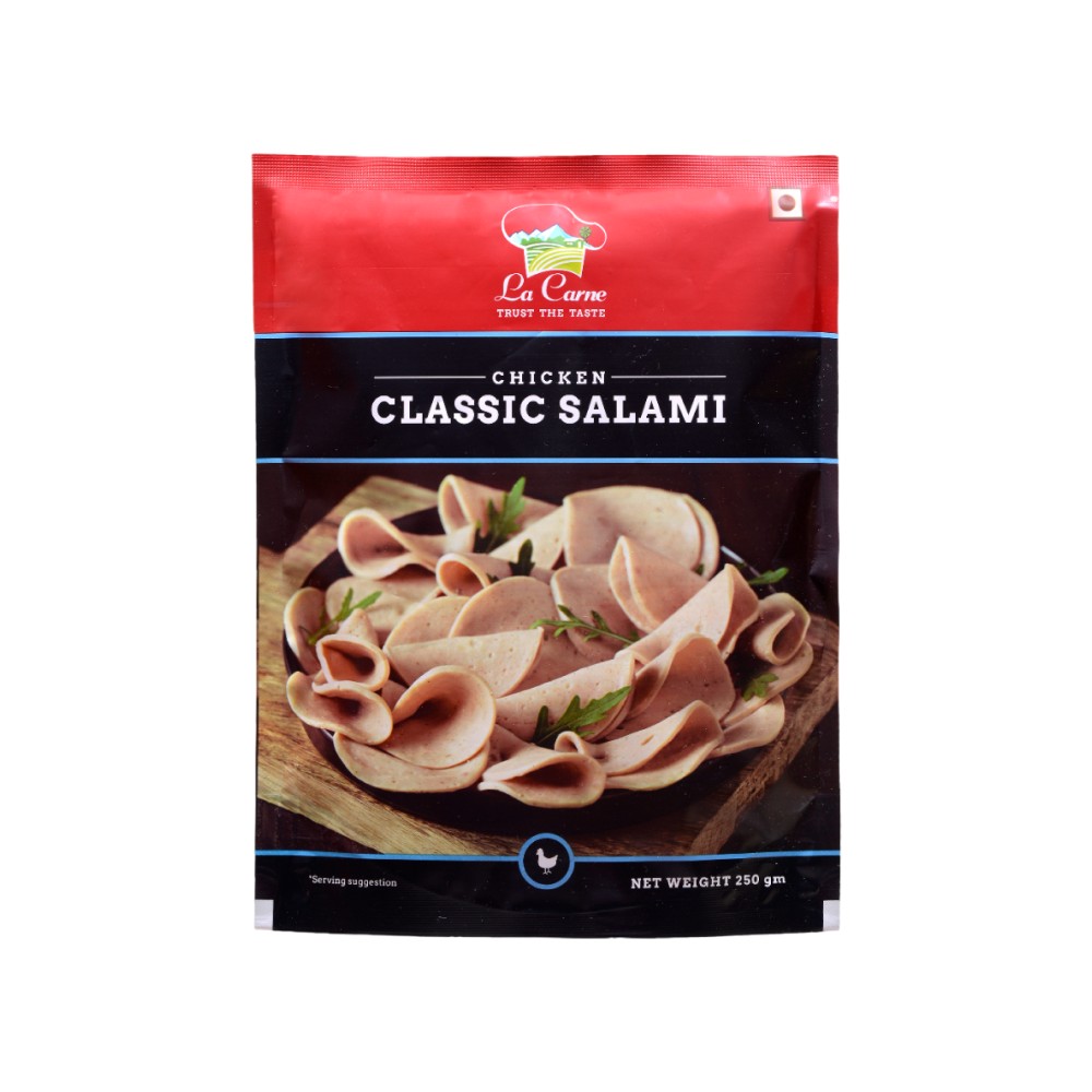 La Carne Classic Chicken Salami (Frozen) Price - Buy Online at ₹169 in ...