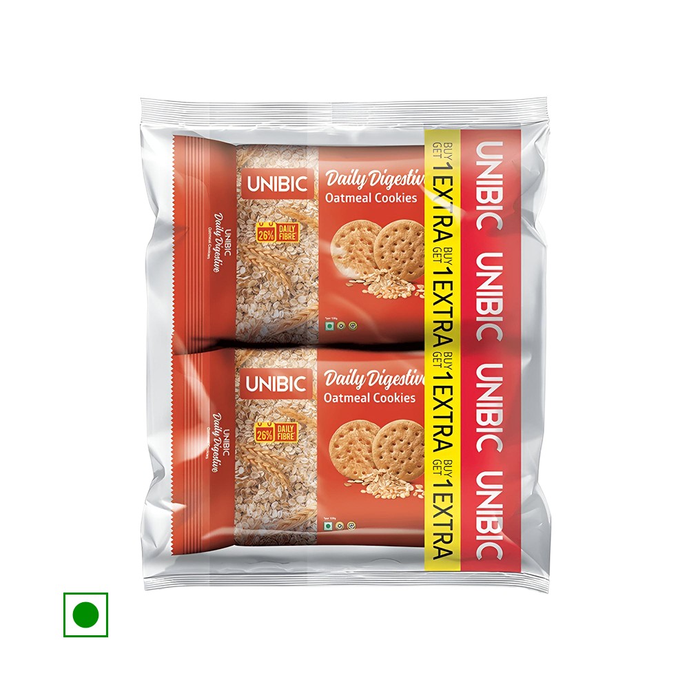Unibic Oatmeal Digestive Cookies - Buy 1 Get 1 Free Price - Buy Online ...