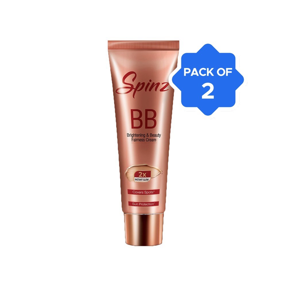 Spinz Brightening & Beauty Fairness BB Cream - Pack of 2 Price - Buy ...