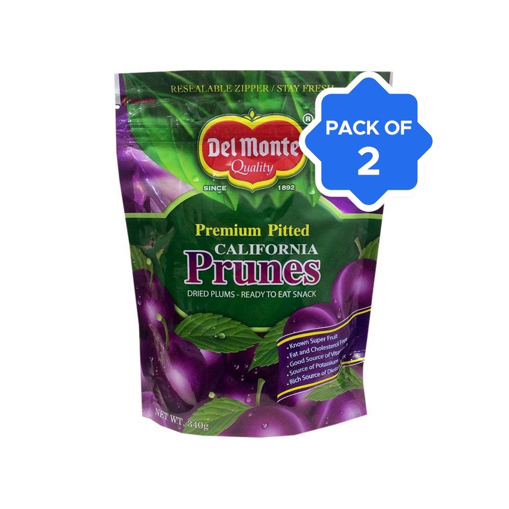 Del Monte Premium Pitted California Prunes Dried Plums - Pack of 2 ...