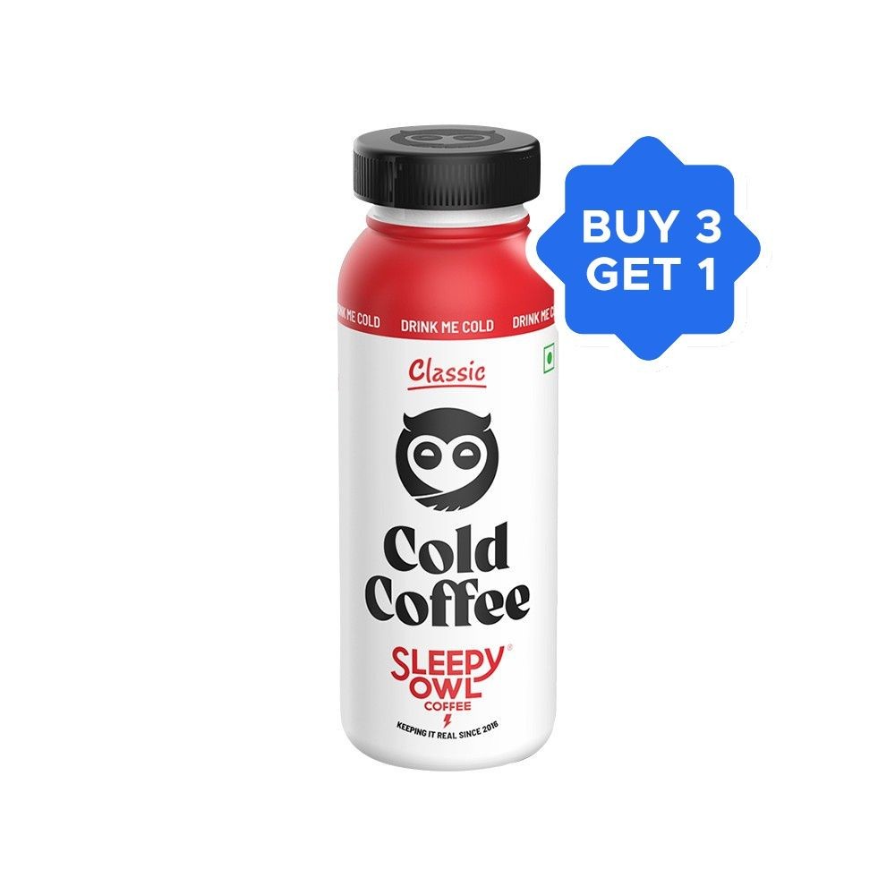 Sleepy Owl Classic Cold Coffee - Buy 3 Get 1 Free Price - Buy Online at ...