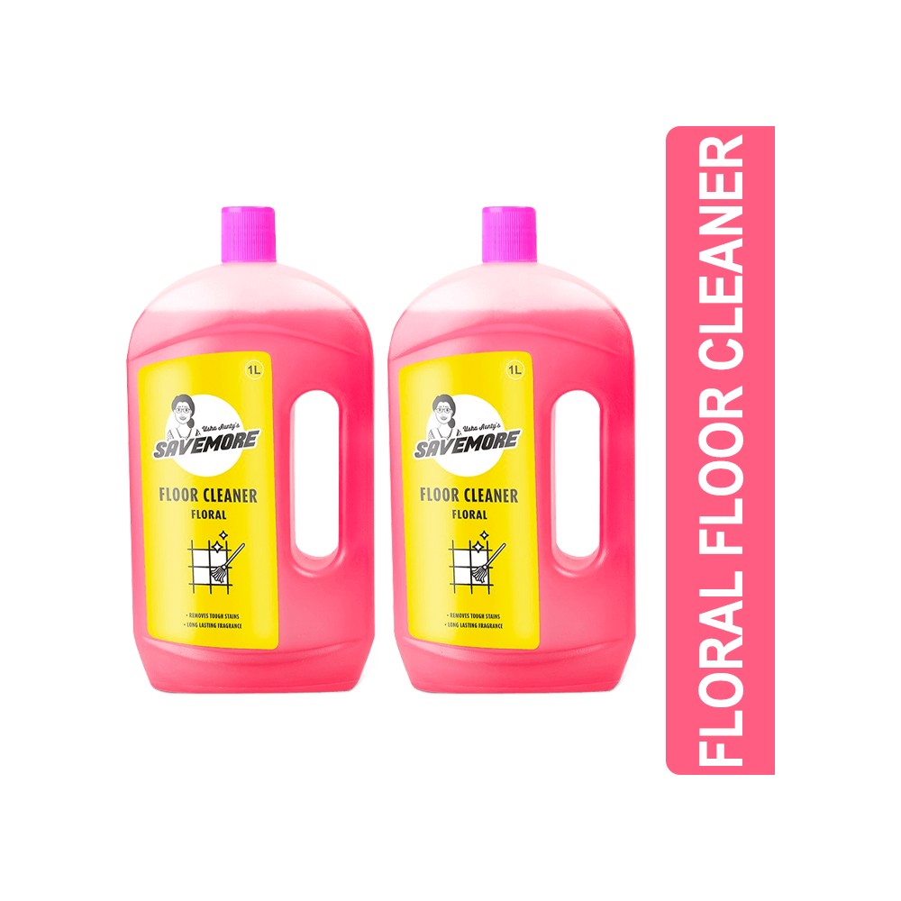 SaveMore Floral Floor Cleaner 1 l - Pack of 2 Price - Buy Online at ...