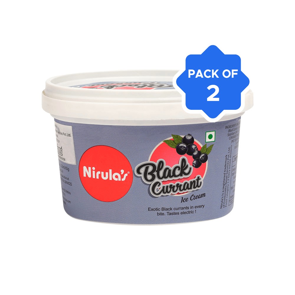 Nirula's Black Currant Ice Cream Cup - Pack of 2 Price - Buy Online at ...