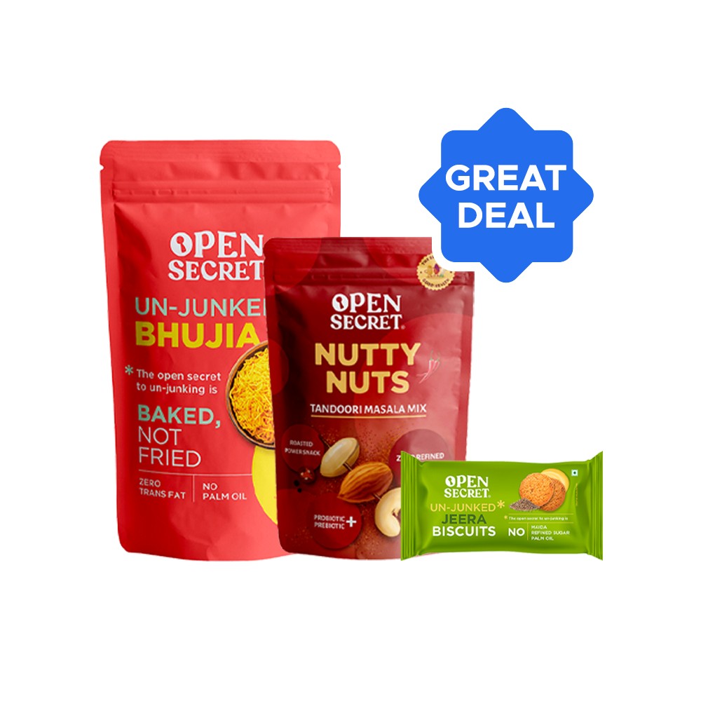 Open Secret Tandoori Masala Dry Fruit Mix Dry Fruit Snacks + Zero Maida ...