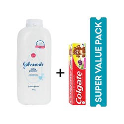 Johnson's Baby Powder - Free Colgate Strawberry Kids Toothpaste Price ...