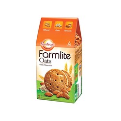 Sunfeast Farmlite Oats with Almonds Cookie 150 g - Share Deal Price ...